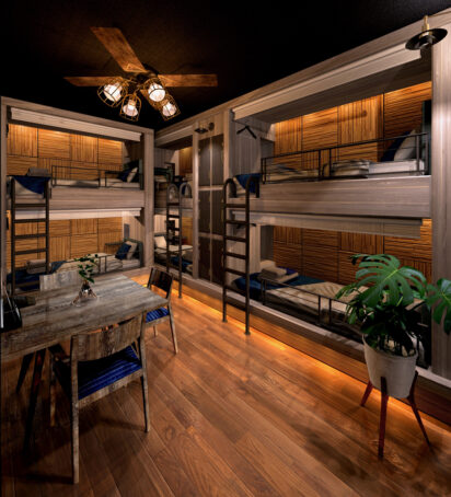 Hostel Interior - Architectural 3D Gallery- Archi Designer JAPAN