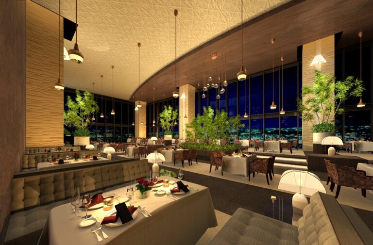 Hotel Restaurant - Architectural 3D Gallery- Archi Designer JAPAN