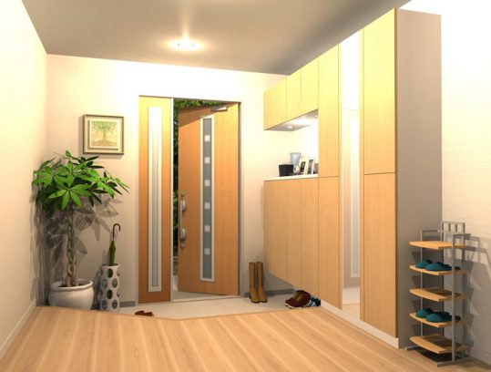 Japanese Home Entrance - The Japanese Home - Archi Designer JAPAN